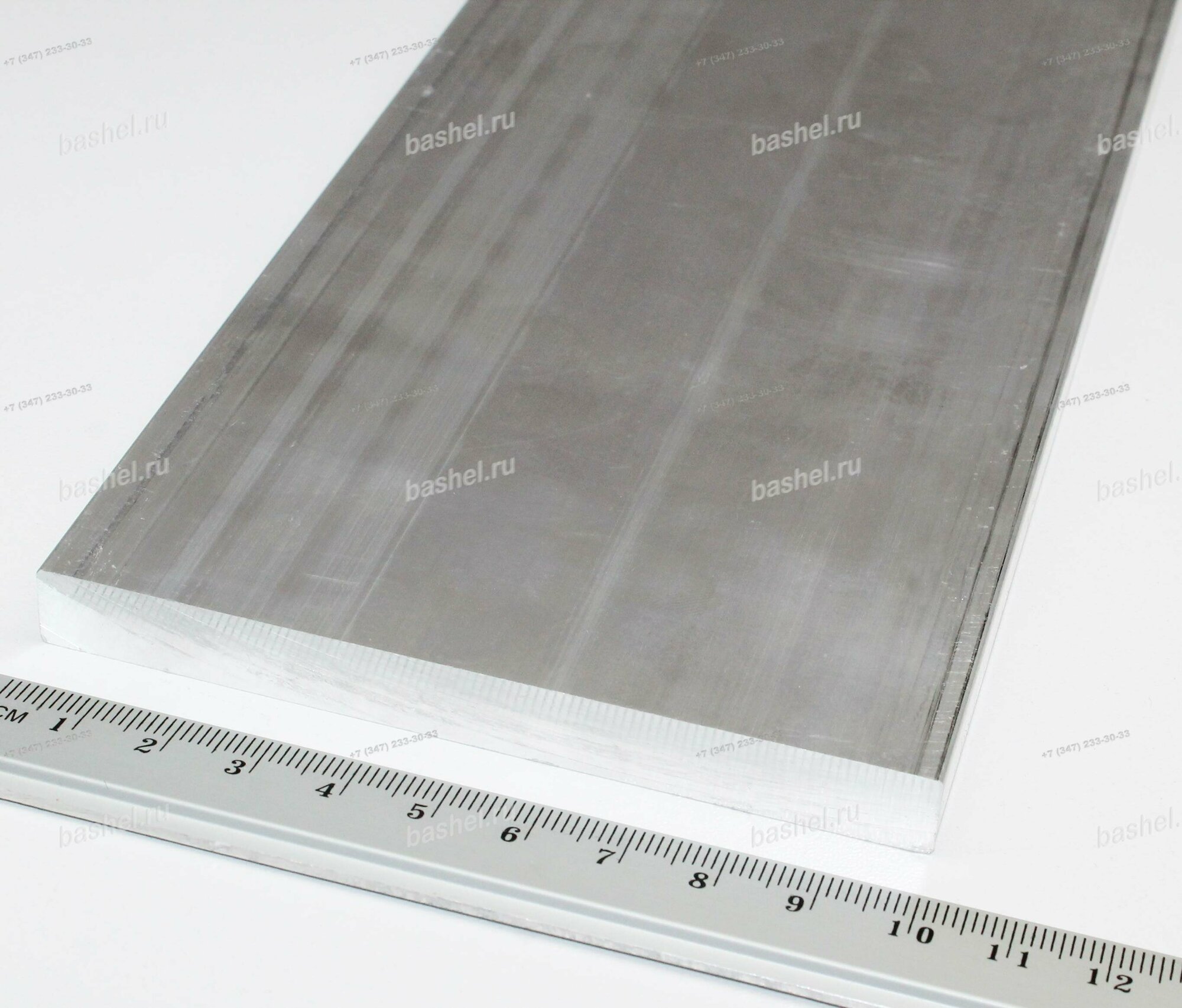 Шина алюминий АД31т 10 х 100 х 1000 мм