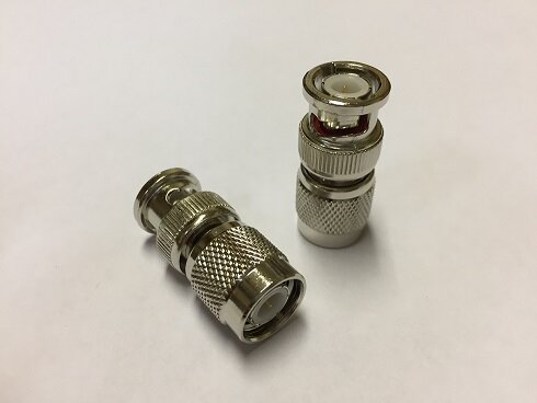 Переходник высокочастотный BT-311 (5 шт), вилка (штекер) BNC – вилка (штекер) TNC