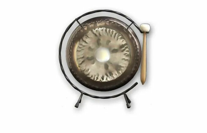 Paiste 1807 Deco Gong/ Beater/ Stand 7 Гонг декоративный с подставкой и молоточком