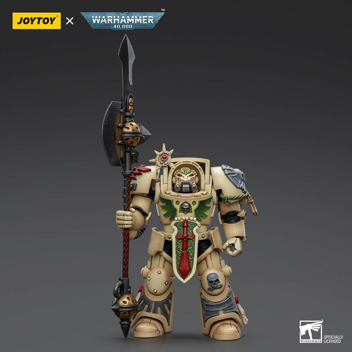 Подвижная фигурка JOYTOY Warhammer 40K Dark Angels Deathwing Champion