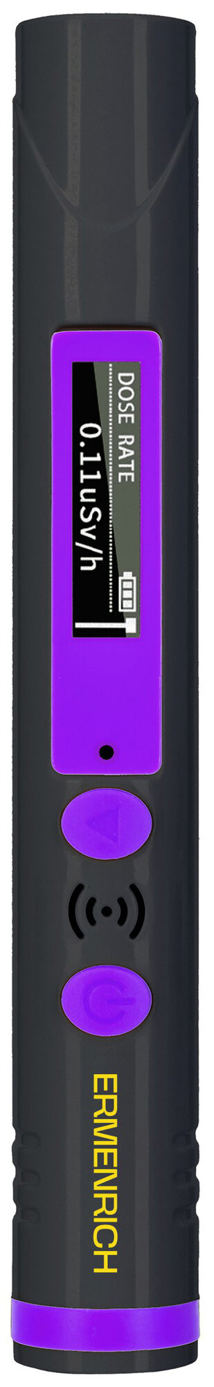 Дозиметр Ermenrich Ping RD20, фиолетовый