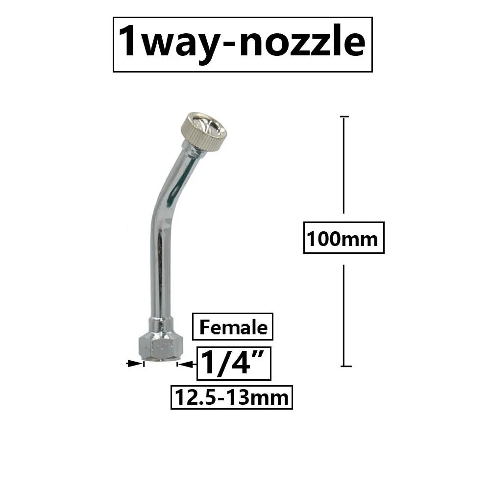 Электрический распылитель ZWDZJL 1/4 1/2", 1-5 головок Серый, A