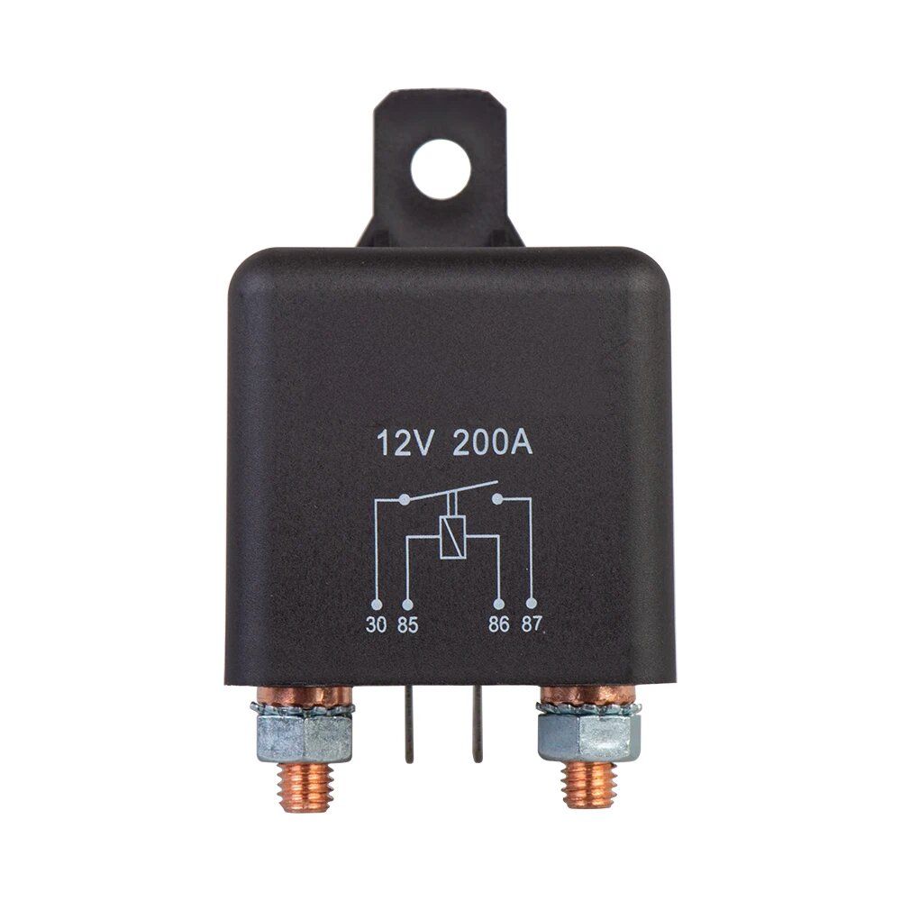 Сильноточное реле, пусковое реле 200 А, 12 В, автомобильное реле запуска сильного тока, автомобильное YP-200-12 120A 12V