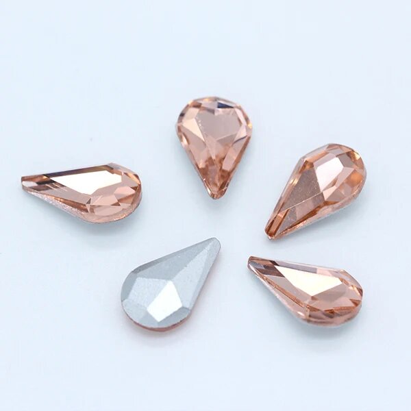 5-13 мм, все размеры, 24 цвета, хрустальные капли воды, стразы, стеклянные камни, точка для свадебного платья, ювелирные изделия, украшения для дизайна ногтей, сделай сам