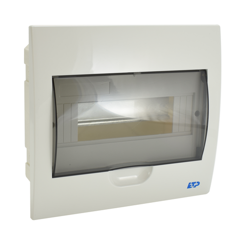 Бокс пластиковый 8P TSM INSIDE IP40 с крышкой ETP для размещения модульной автоматики