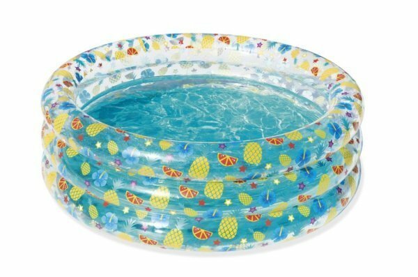 Бассейн детский круглый Тропические фрукты 150x53см