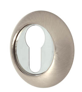 Ключевина Verda Palidore Круглая Под Цилиндр Матовый Хром / Верда.