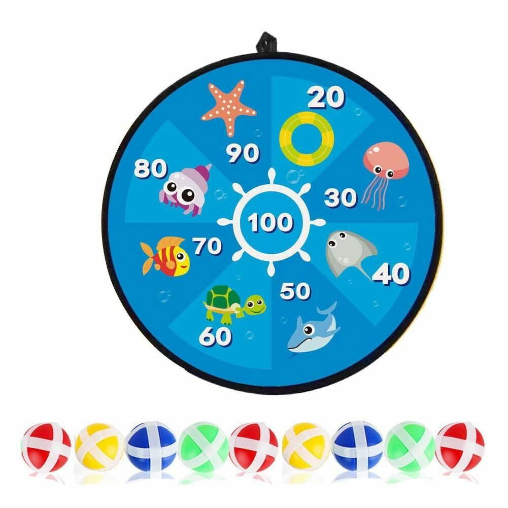 Детские игрушки, Детская складная мишень с липким мячом, интерактивное метание родителей и детей