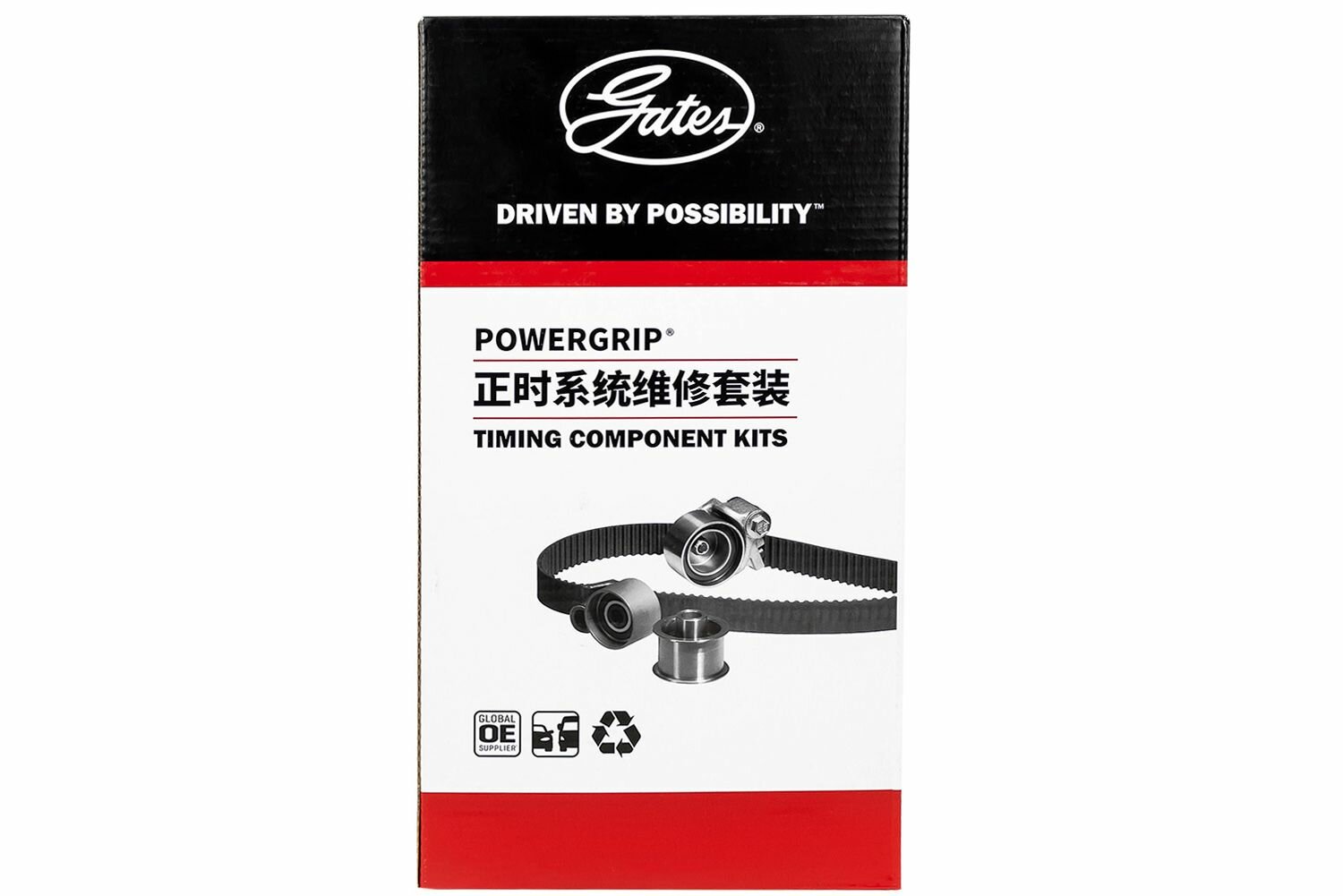 Комплект ремня ГРМ CHINA ORIGINAL GATES для 16-клапанных Лада Приора, Калина, Калина 2, Гранта, Гранта FL, Ларгус, Ларгус FL, Веста, Икс Рей, Датсун