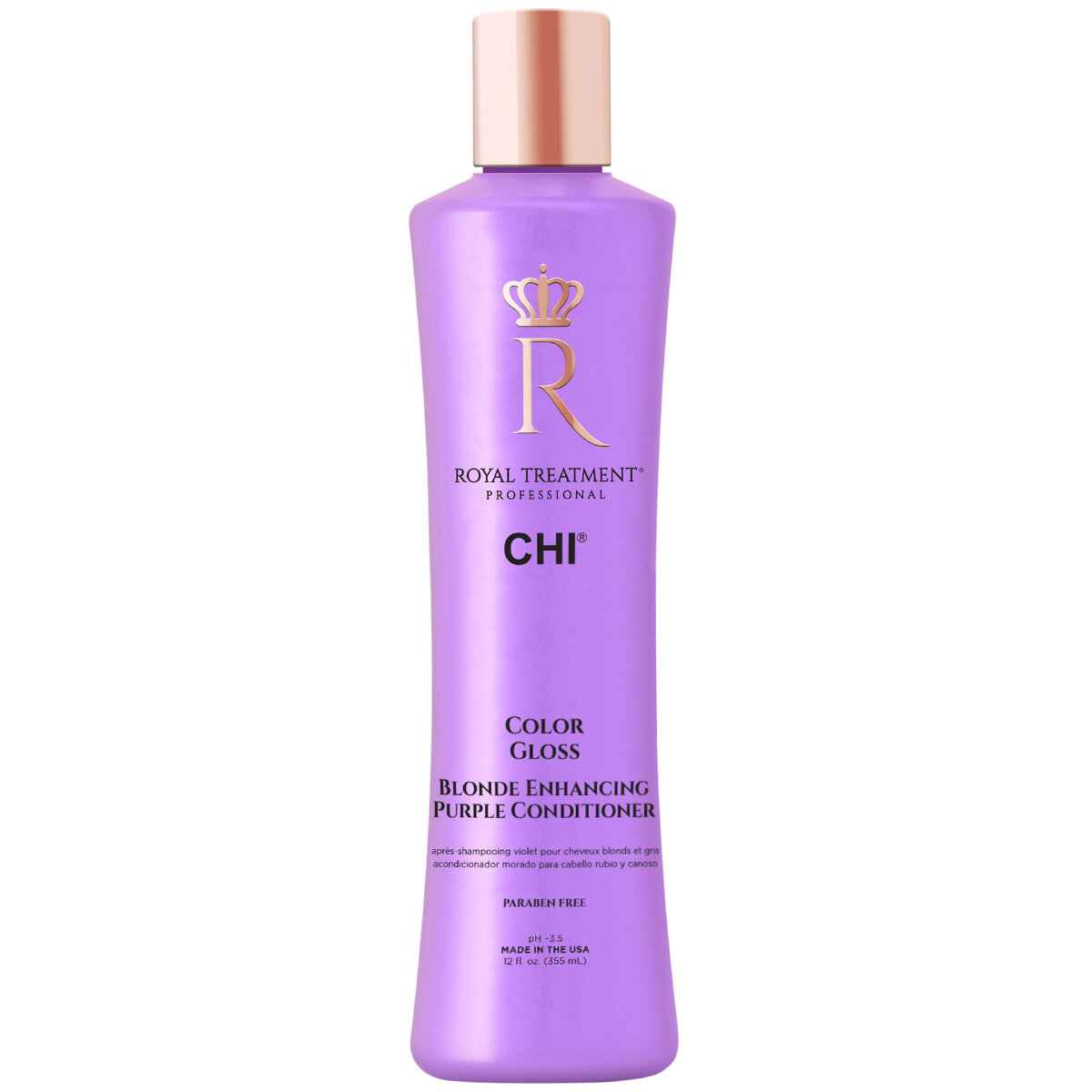 Кондиционер для волос Chi Royal Treatment Color Gloss Blonde Enhancing Purple Conditioner, 355 мл