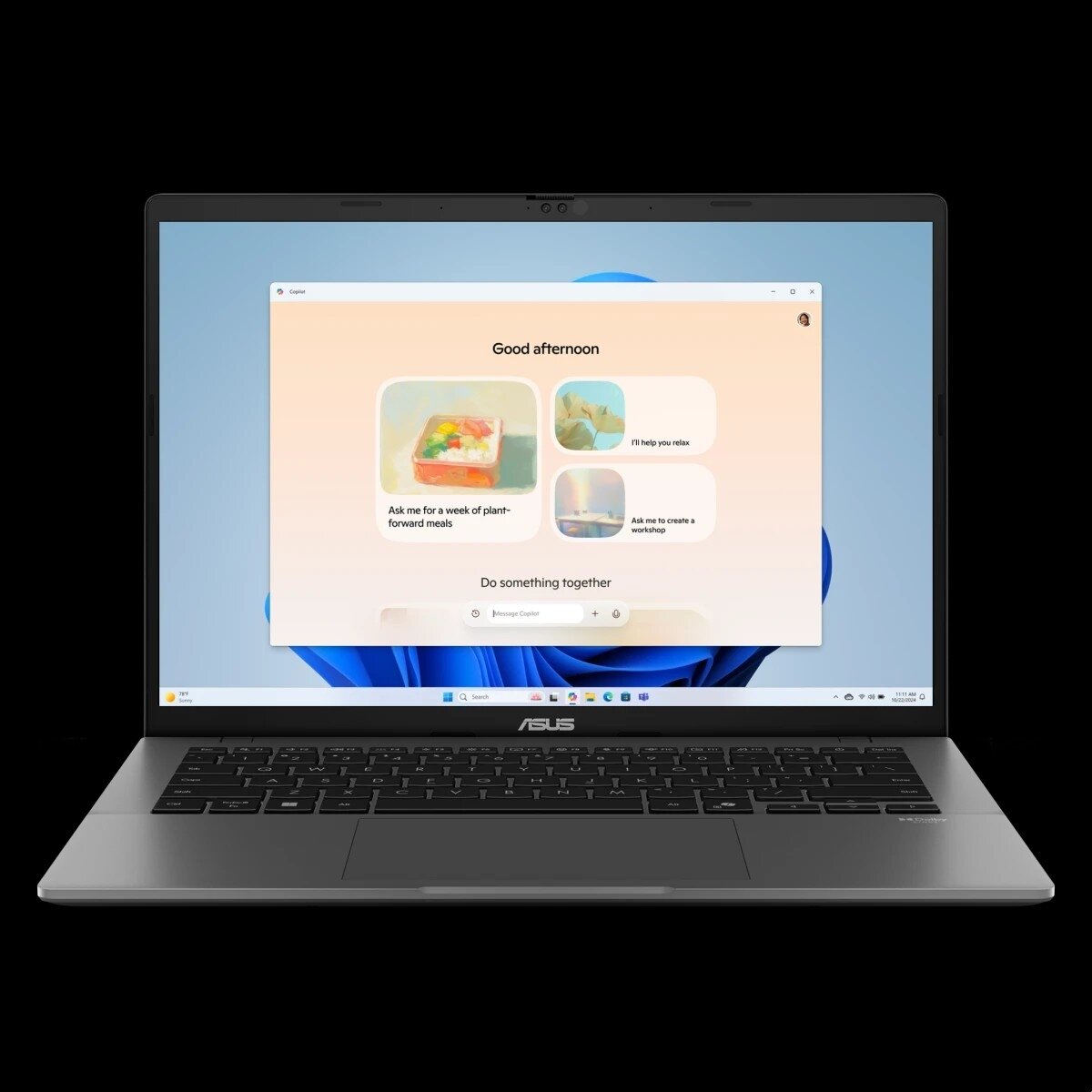 Ноутбук ASUS VivoBook S3407CA-LY134 90NB16J2-M00A30 Grey 14" WUXGA Ul7 255H/32Gb/SSD1Tb/noOS