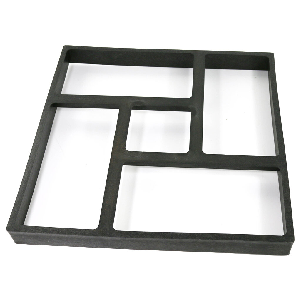 Сделай сам тротуарная форма для тротуарной плитки цементная форма-P: 40X40cm