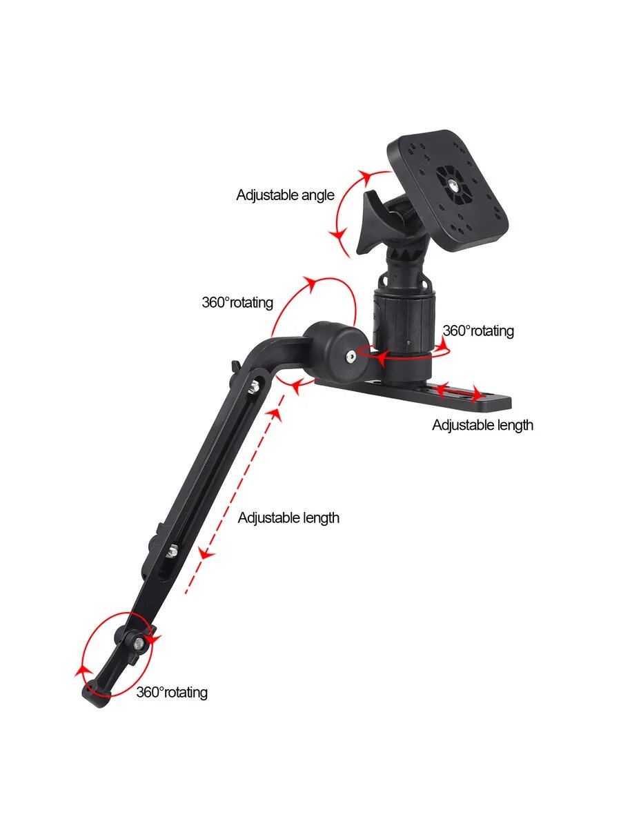 Монтажная пластина для эхолота для каяка Монтажный кронштейн