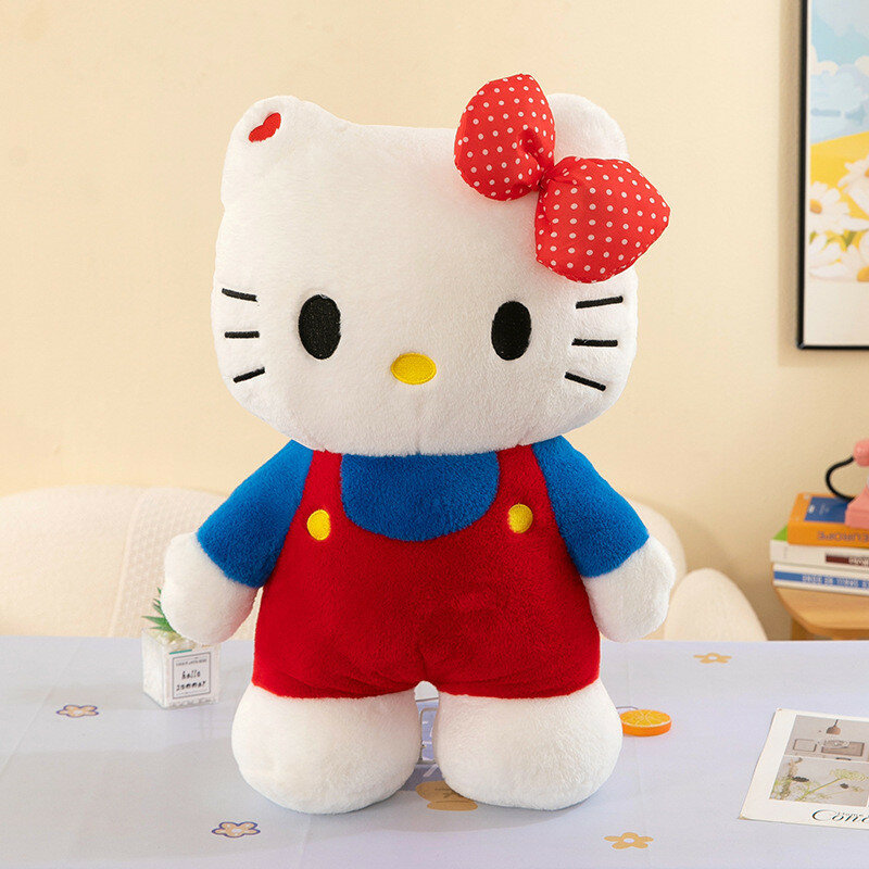Плюшевая игрушка cozy kt charming cat doll, красный, 40 см