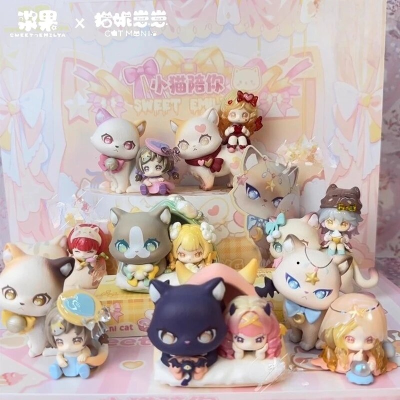 Коллекционная фигурка Cat Moni Cat The Green Party 1pc blind box — фото 1