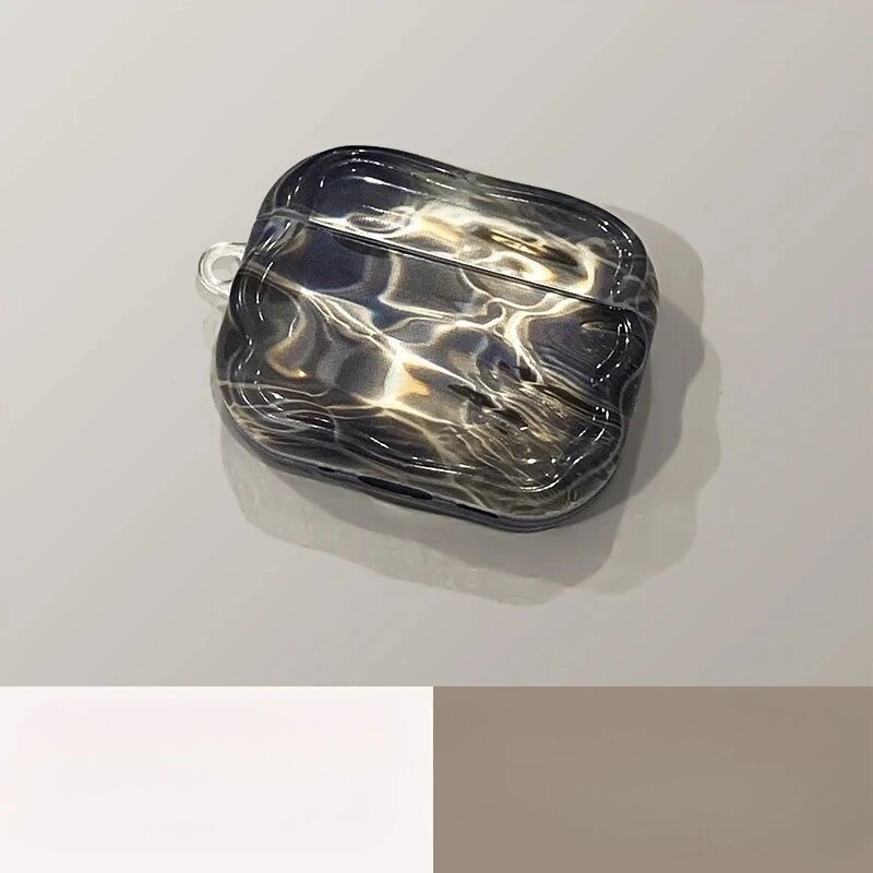 Чехол для AirPods 4 Black Ripples A
