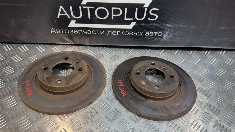 Тормозной диск Передний Renault Logan 1 2004-2016 (1.6 K7M710) Б/У с пробегом Арт. 11550