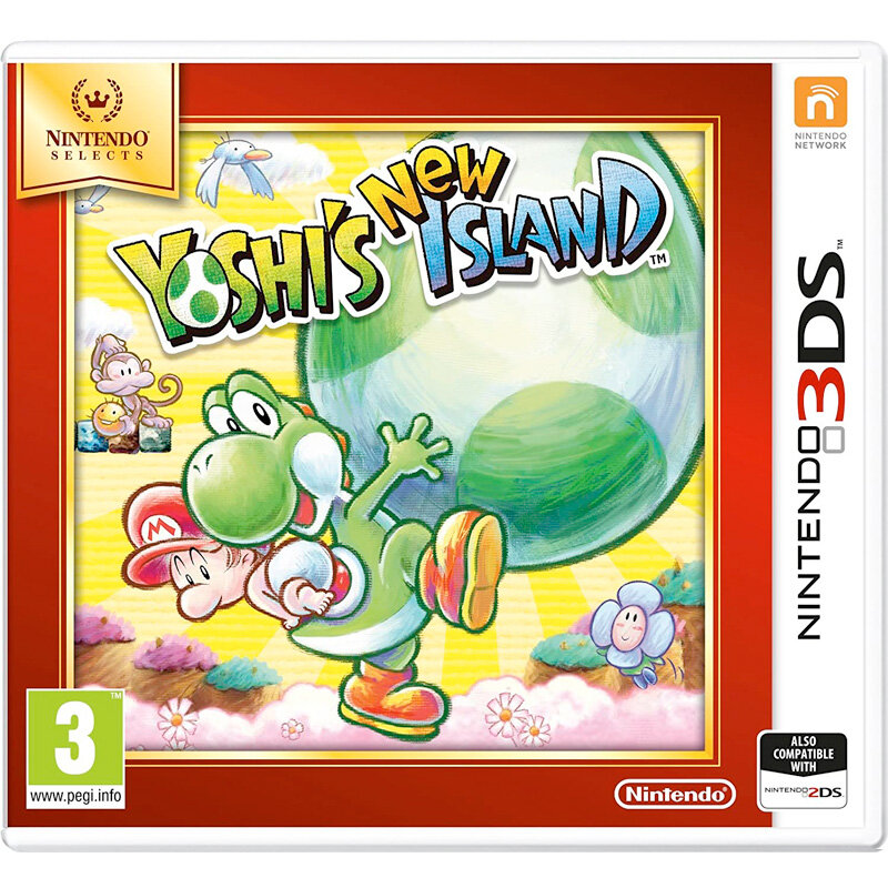 Yoshi's New Island [3DS, русская версия]