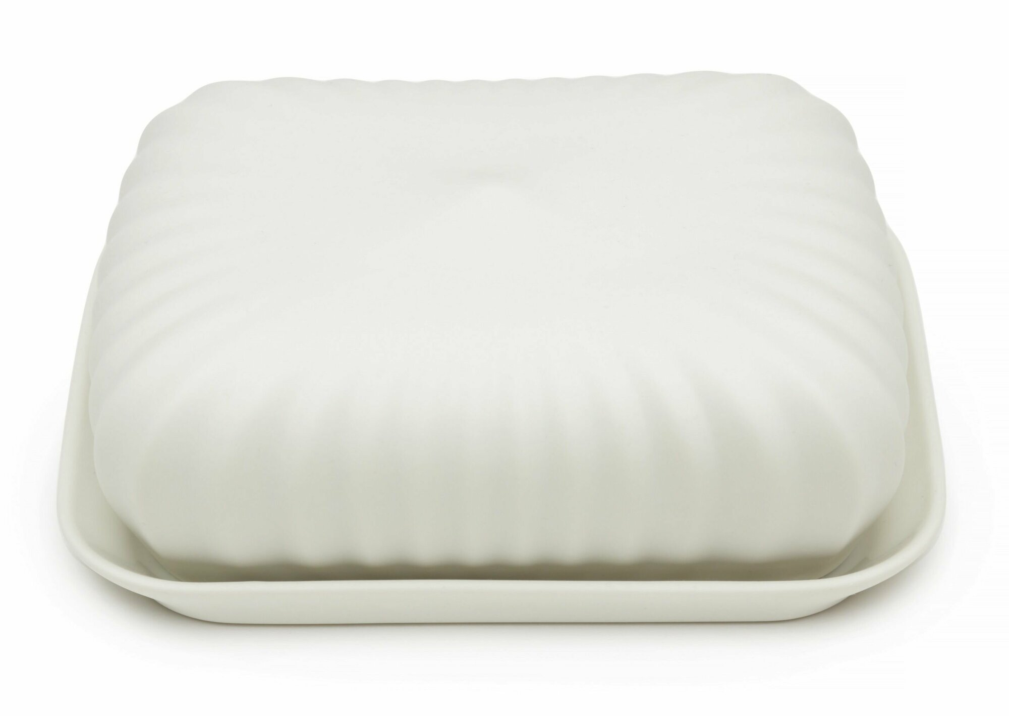 Масленка Feinedinge butter dish CREAM, кремовый 165 x 120 x 65 мм