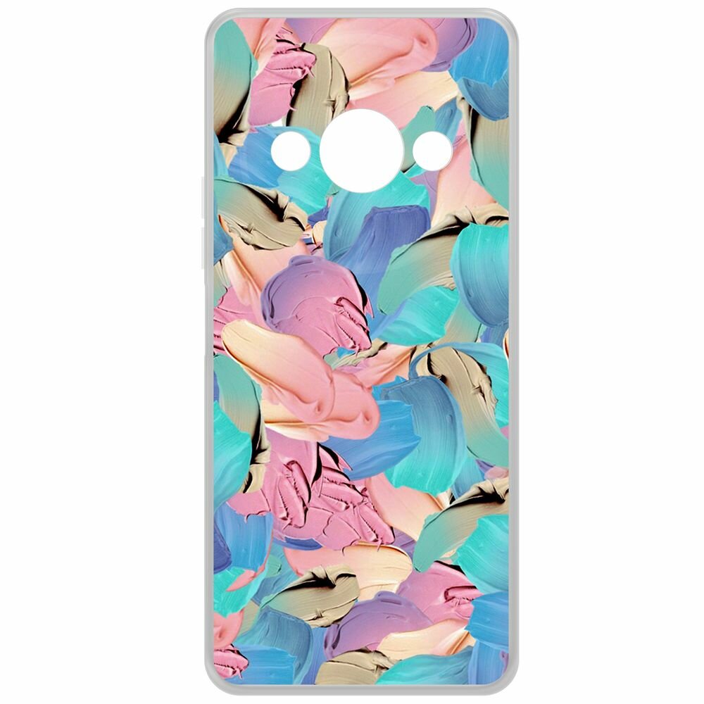Чехол-накладка Krutoff Clear Case Абстракт краска для Xiaomi Redmi A3
