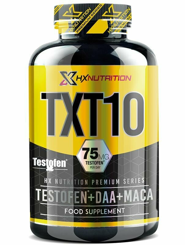 Повышение тестостерона Тестофен HX Nutrition Premium TXT10 Testofen 100 капс,