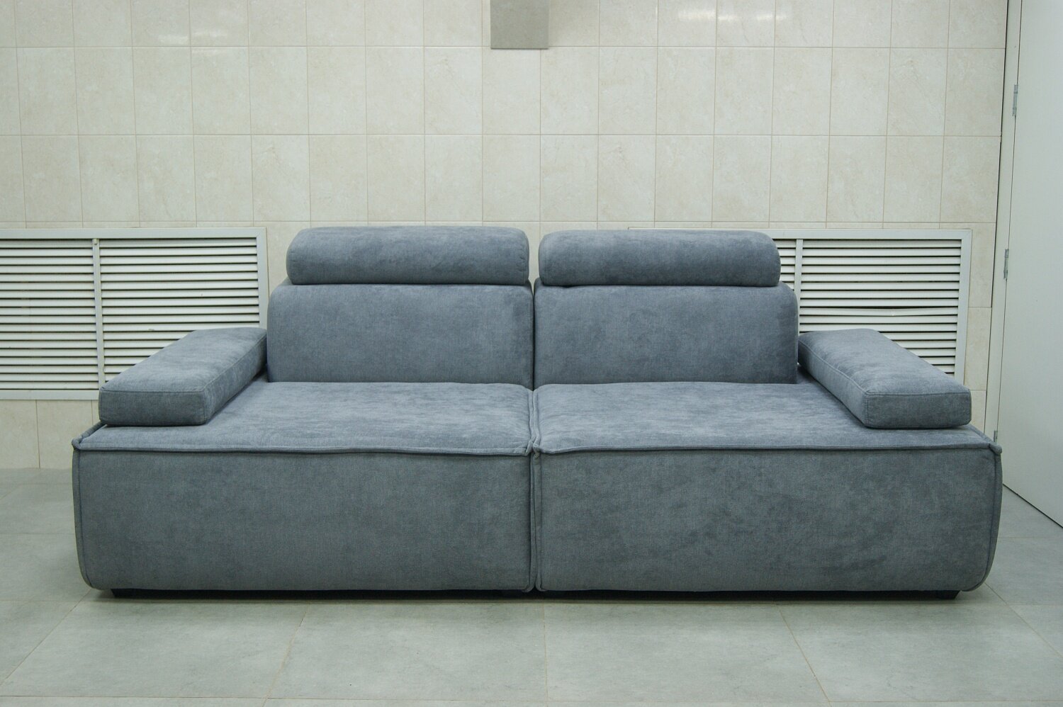 Прямой диван Эдем-Мега, нераскладной, 233х120х89 см