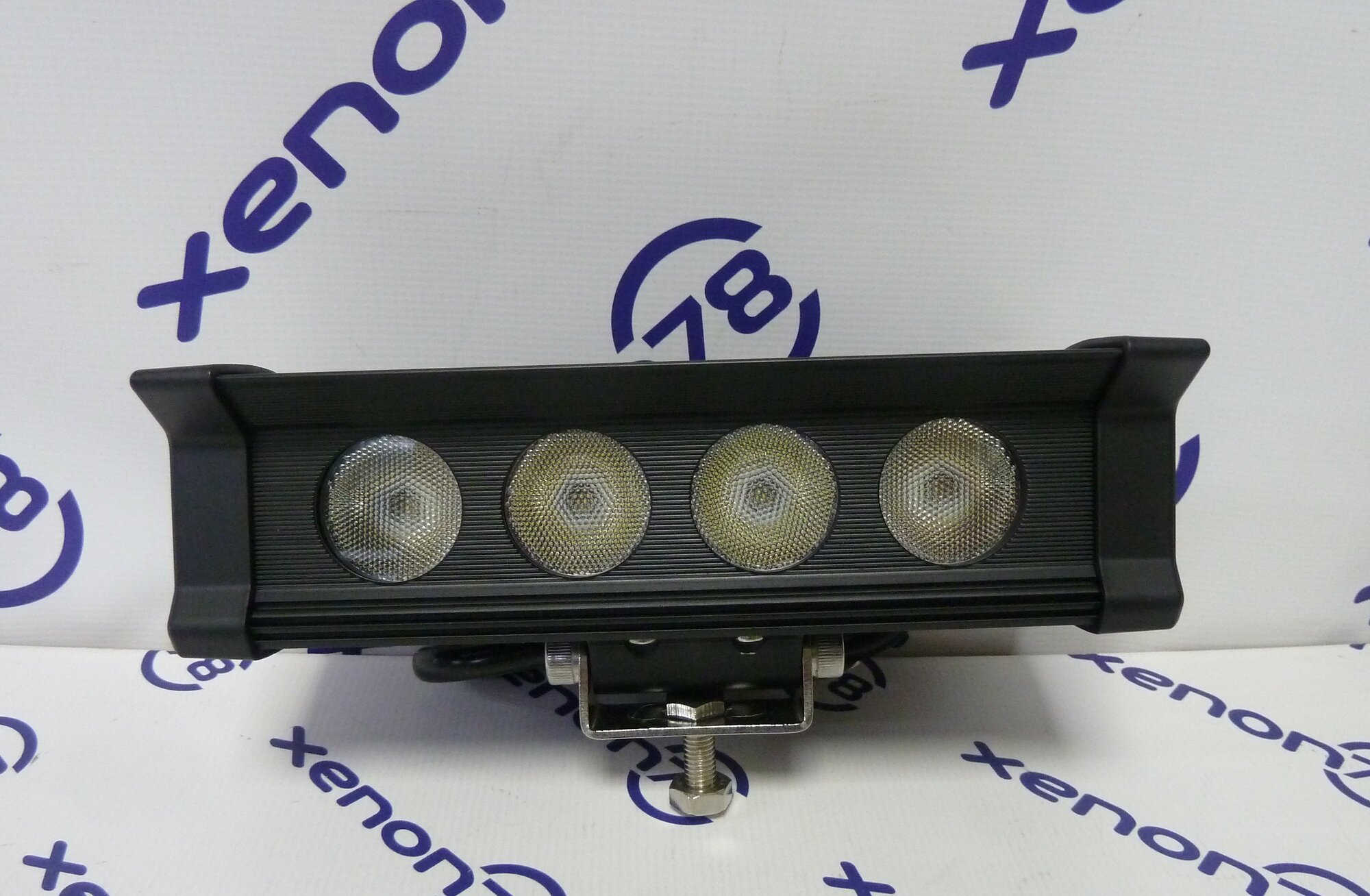 Светодиодная балка рабочего света LED 4 FLOOD 20W (4x5W) 1400Lm 5000K CREE (210x90x60) 9-32v C - 1 шт.