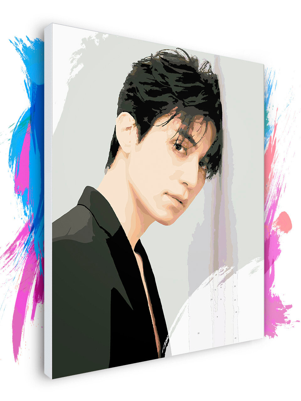 Картина по номерам на холсте Ли Дон Ук, 40 х 60 см