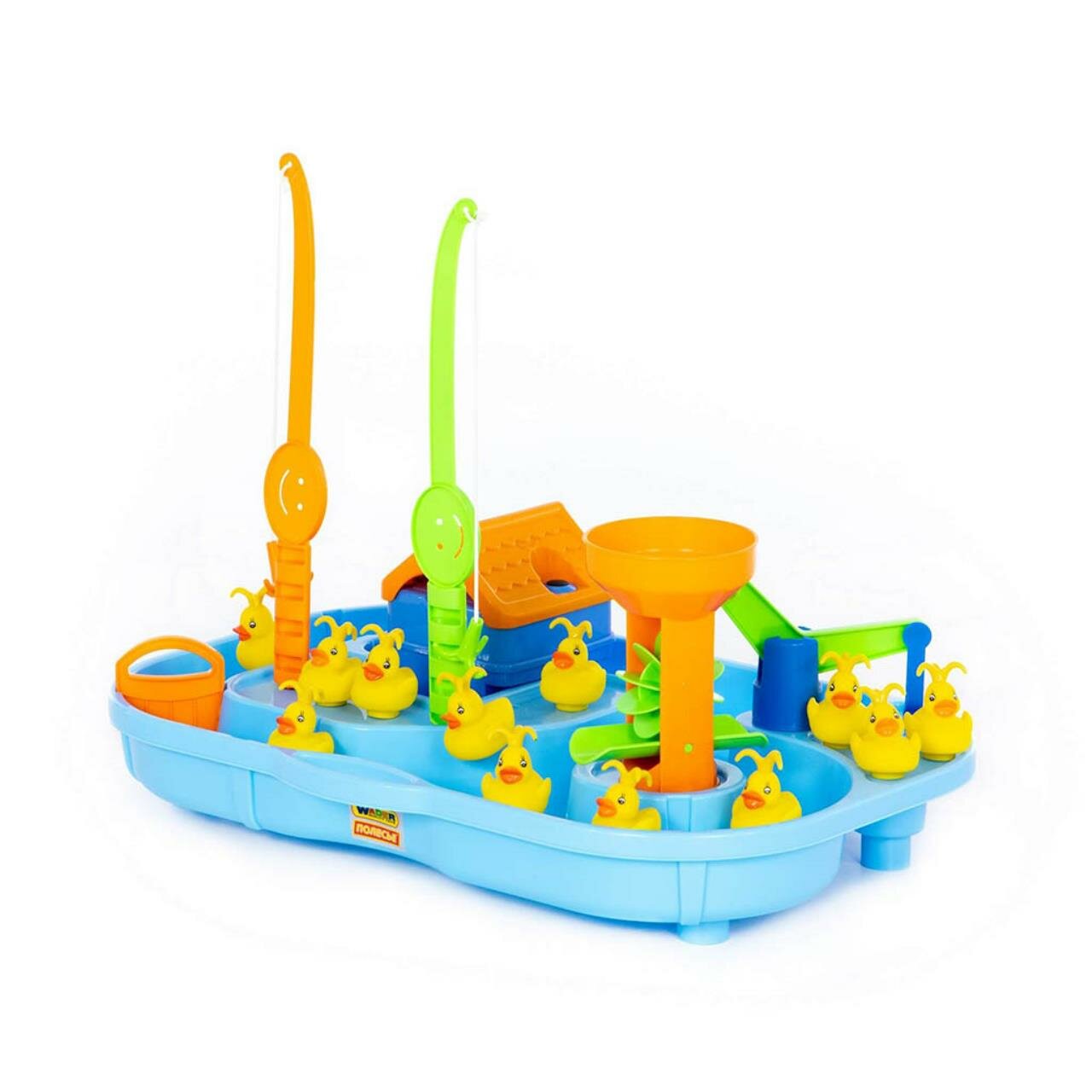 Интерактивная игра Полесье "Поймай уточку", пластик, звуковые эффекты