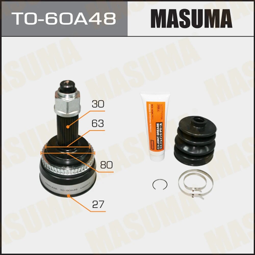 ШРУС наружный Masuma TO-60A48
