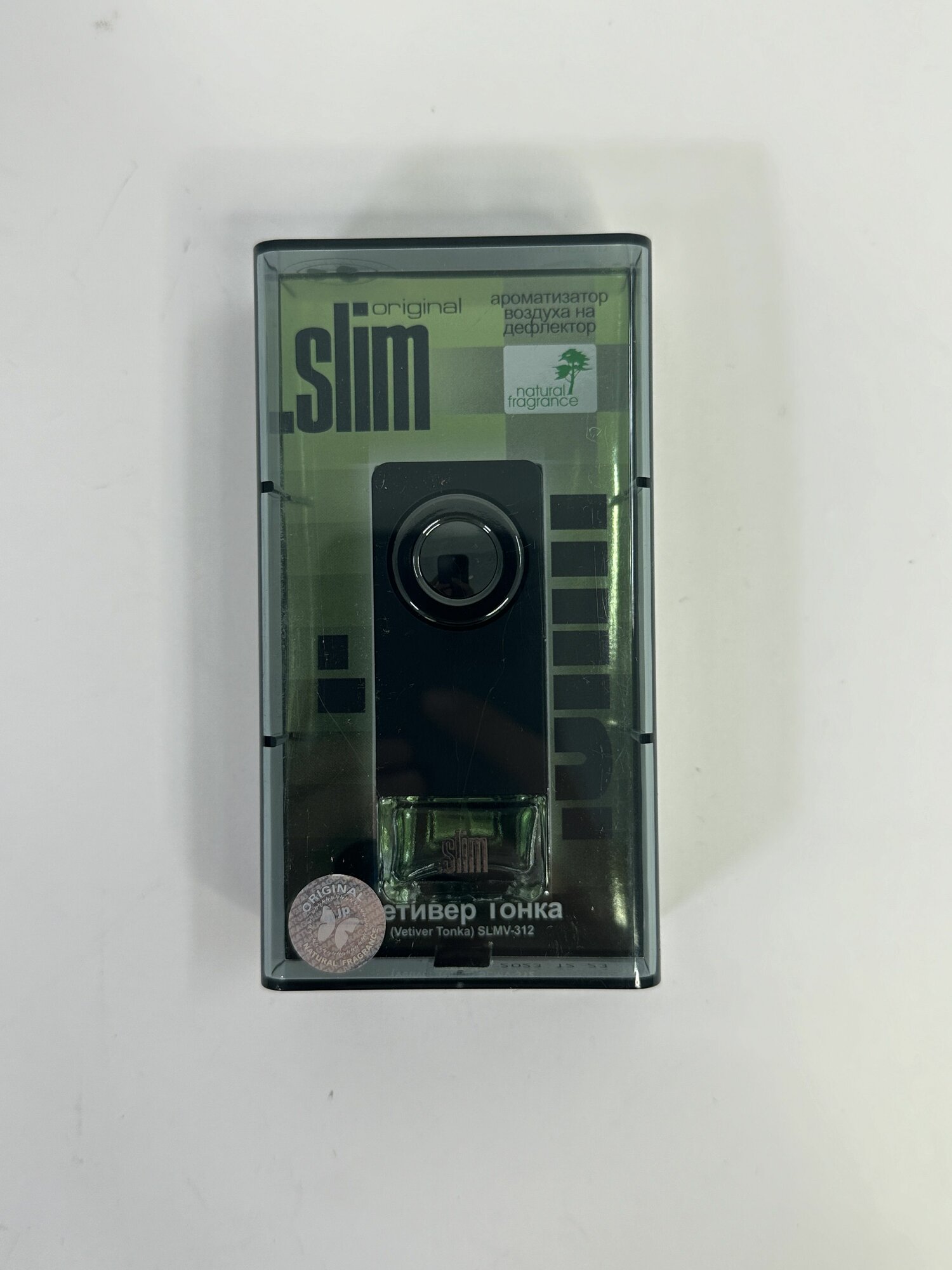 Ароматизатор автомобильный на печку SLIM (ветивер тонка) 8мл