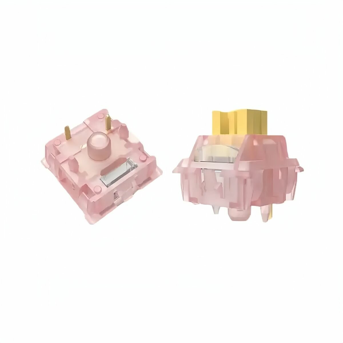 Свитчи Outemu Silent Peach V3, бесшумные для механических клавиатур (110 штук)