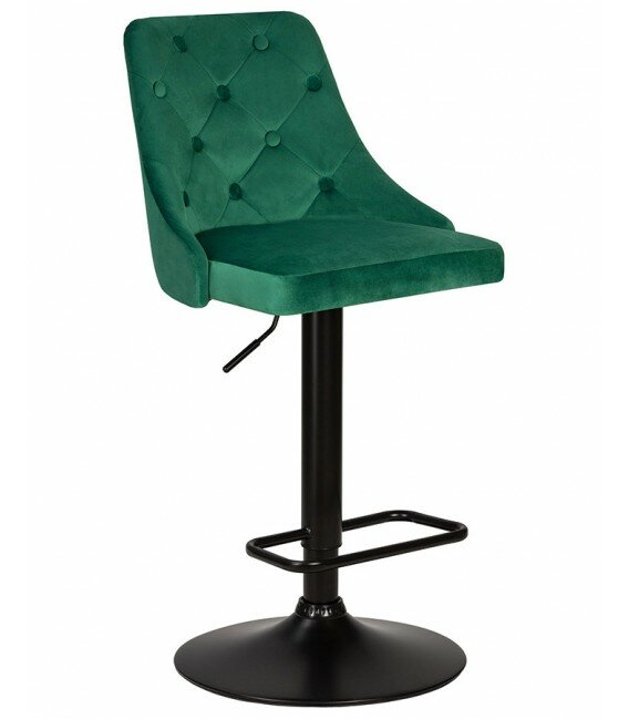 Стул барный DOBRIN JOSEPH BLACK LM-5021_BlackBase зеленый