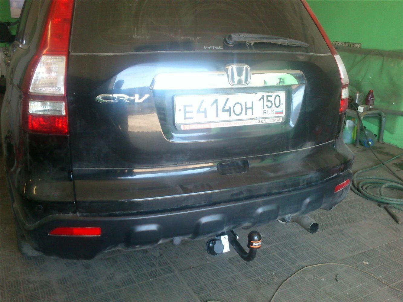 Фаркоп для Honda CR-V SUV 2007-2012гг. (без электрики) (паспорт и сертификат) AvtoS. HN04