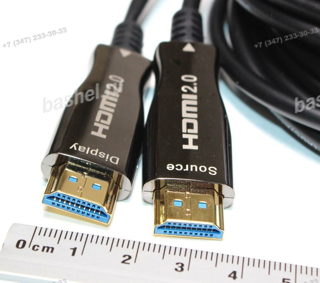 Шнур HDMI-HDMI DAYTON metal -gold connector АОС, FULL SUPPORT 4K@60Hz (3840*2160) UHD, 3D version 2.0 d -4.5 mm, 7.5 м