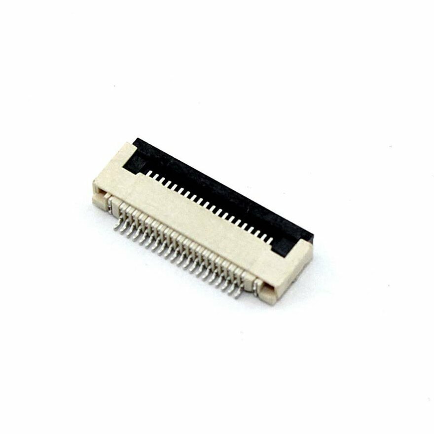 Разъем FPC Flip-Lock 0510-20RLGF 20 pin высота 1мм шаг 0,5мм