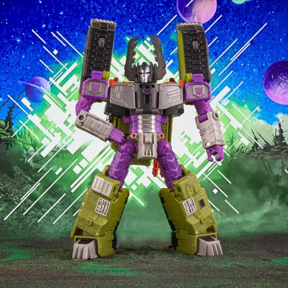 Игрушка Hasbro Трансформеры Legacy Evolution Лидер Вселенной Армады Мегатрон, преобразующий фигурку (7 дюймов) F7217