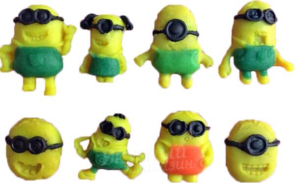 Молд для шоколада/мастики силиконовый Миньонъ (Набор из 1 шт.)