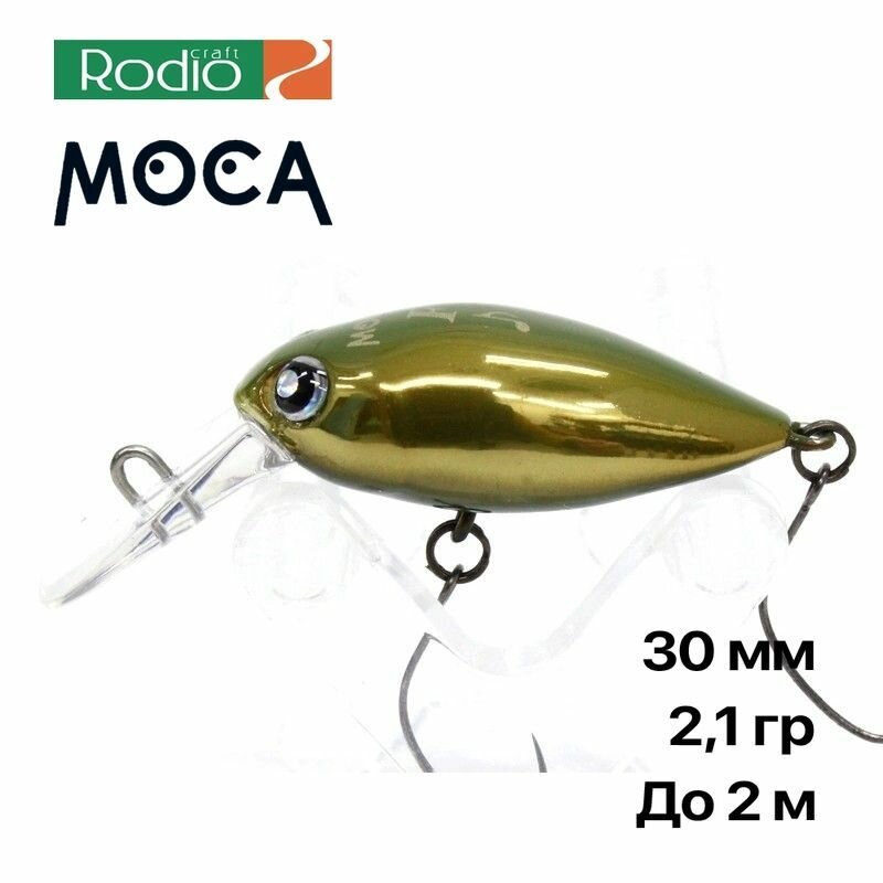 Воблер форелевый Rodio Craft Moca Rattle DR 2 Hook F, 30 мм, 2,1 гр, #17