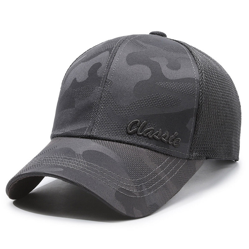 DIY Кепка мужская лето для бега солнцезащитная быстросохнущая / B-084