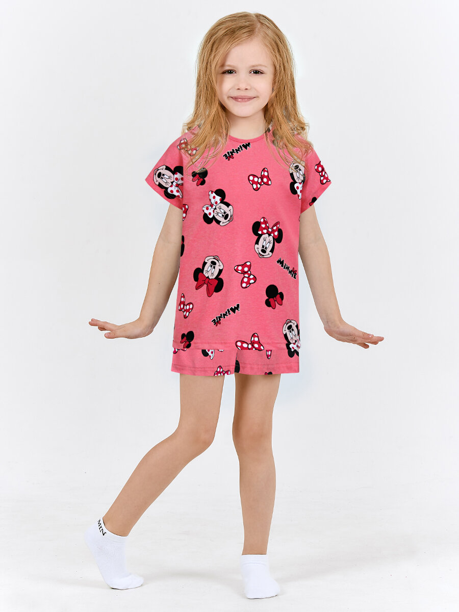 Пижама детская с шортами хлопок