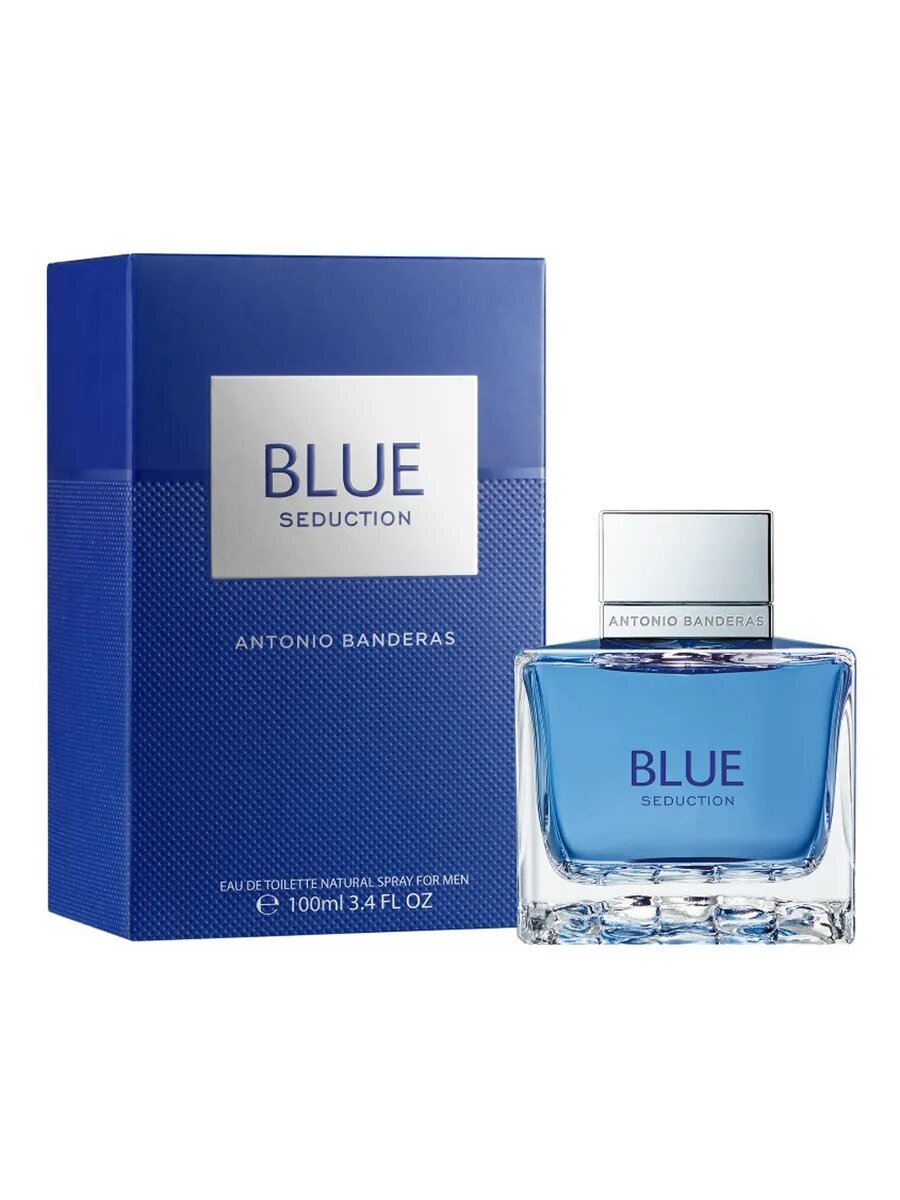 Antonio Banderas Blue Seduction for Men мужской, 100 мл