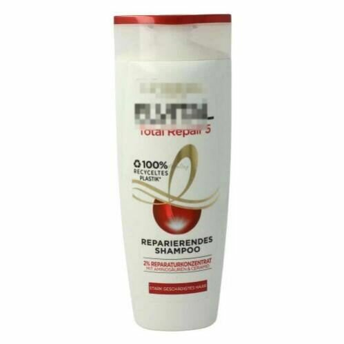 Восстанавливающий шампунь ElvitalTotalRepair 5 с керамидами для поврежденных волос 250 мл (Франция)