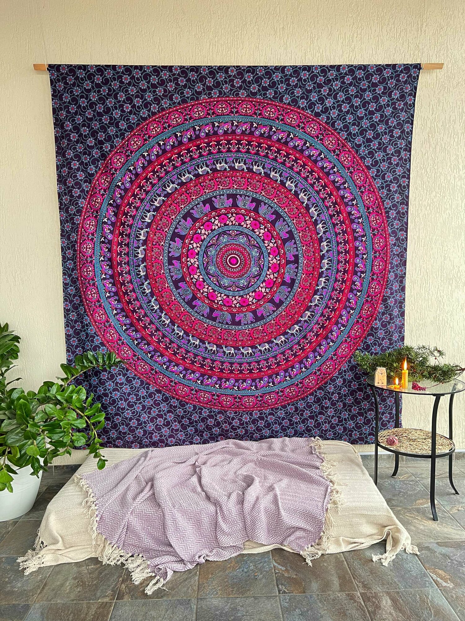 Полотно мандала, хлопок