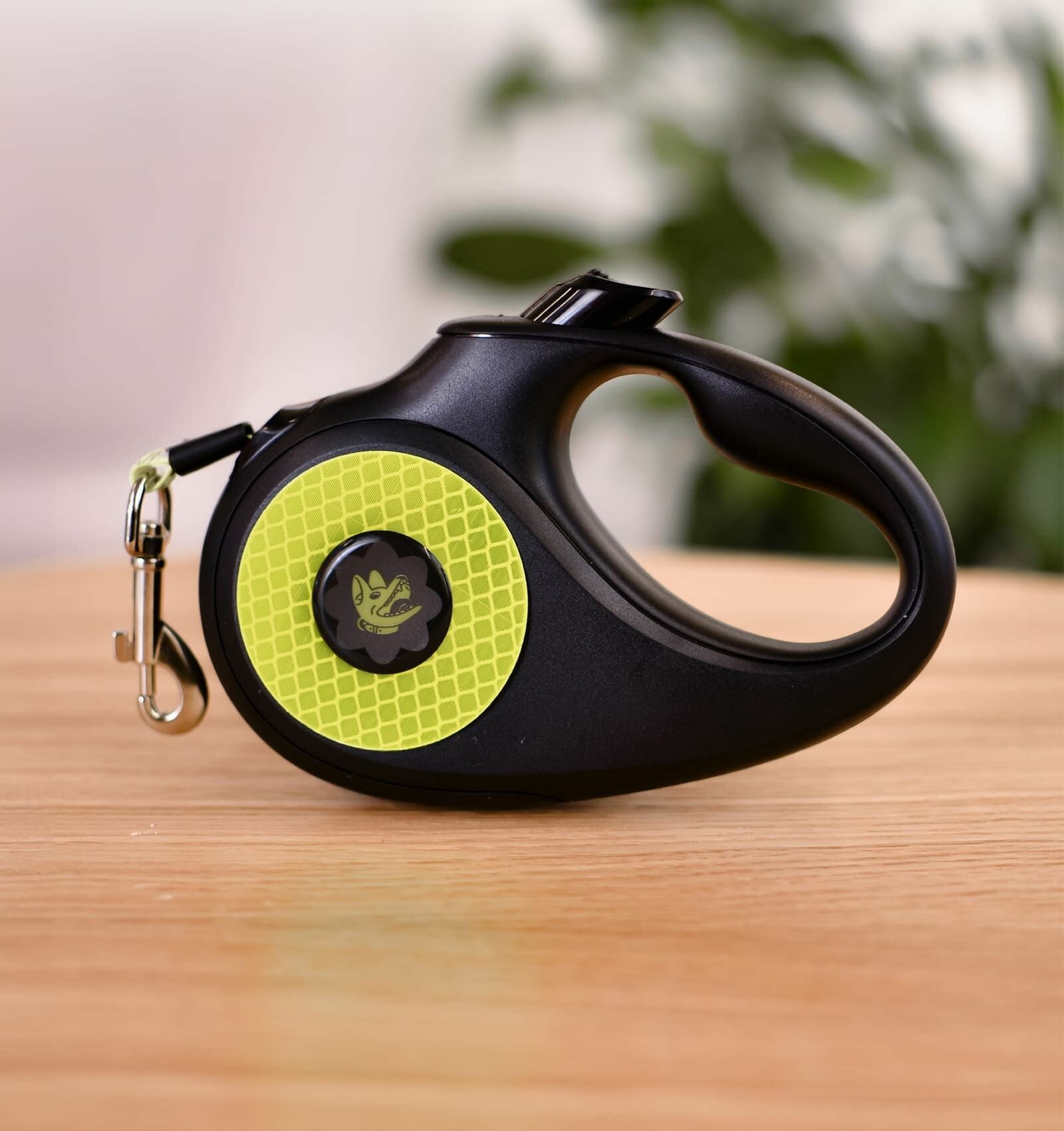 Tappi Поводок рулетка для собак средних и крупных пород, ремень 5м, светоотражающий