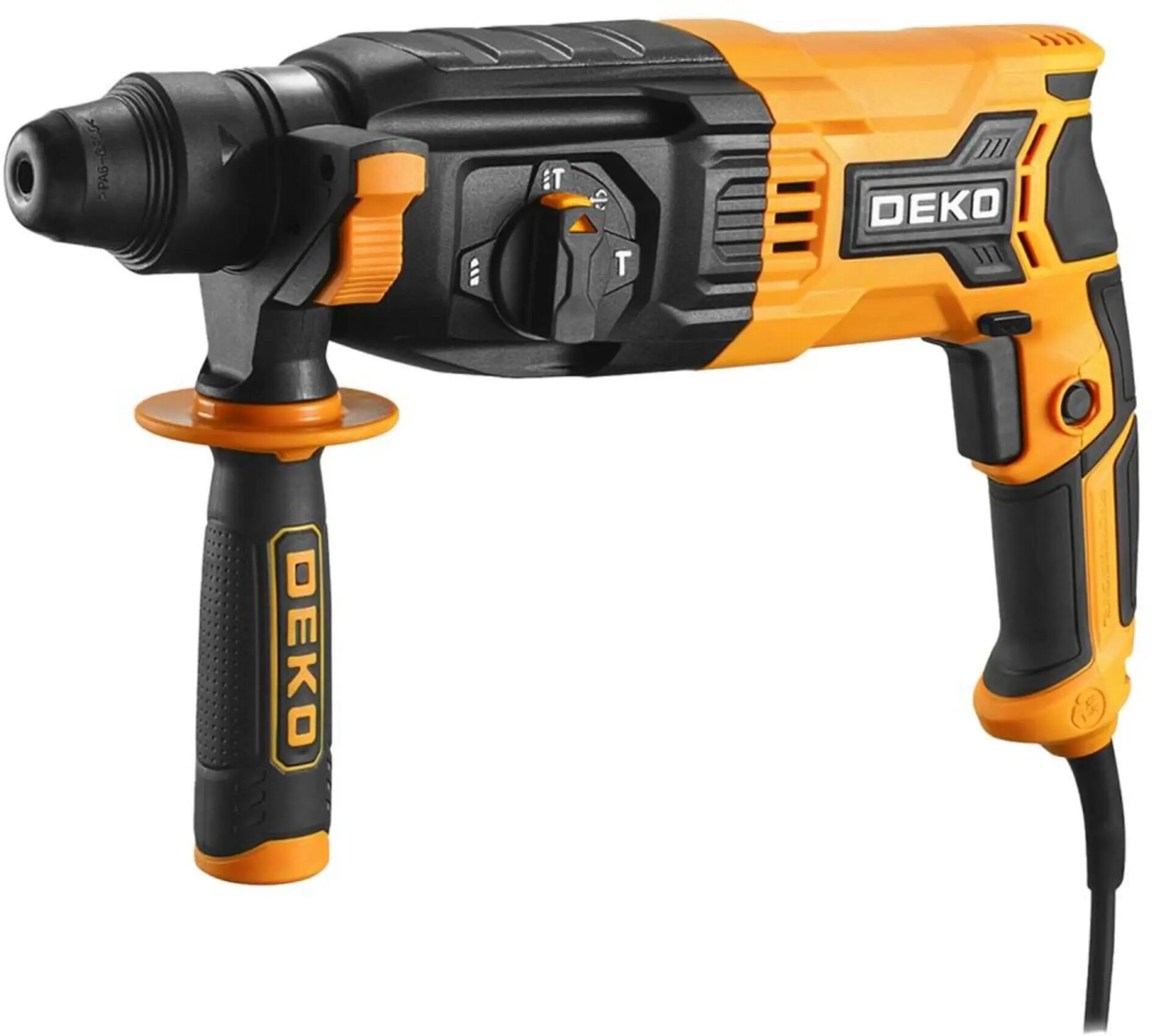 Перфоратор сетевой SDS-plus Deko ZKH1000W, 1050 Вт, 3.2 Дж