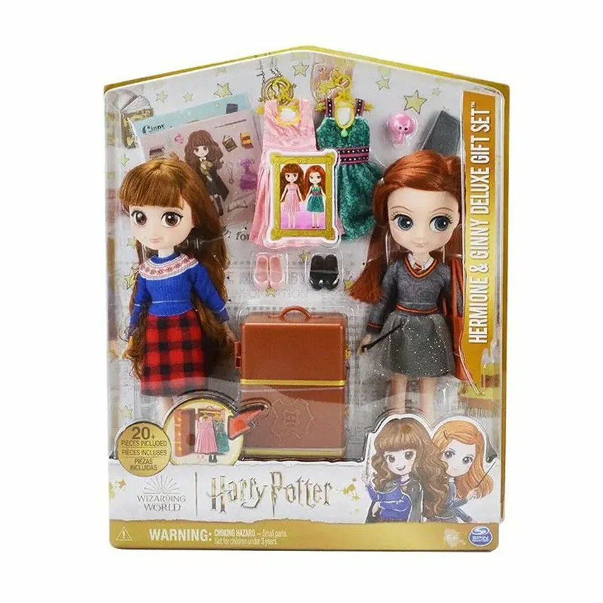 Wizarding World Harry Potter Hermione And Gina Doll Toy / Детский Подарочный Набор Из 8-дюймовых Кукол
