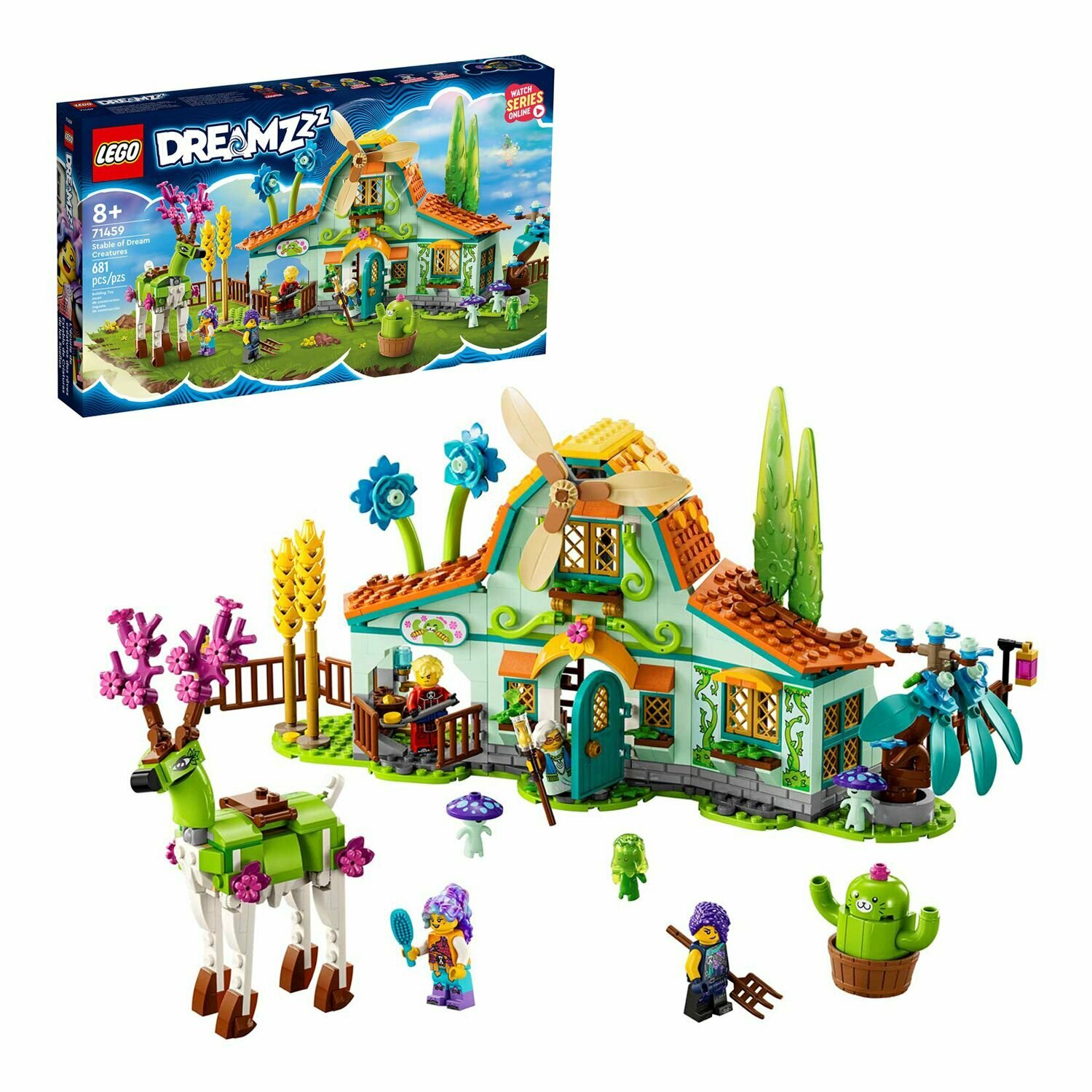 Конструктор детский LEGO Dreamzzz Стойло для существ из сновидений, 71459