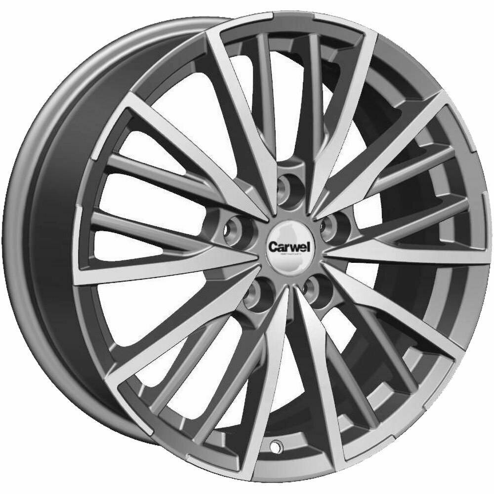 Колесный диск Carwel Агма 7x17 5x114.3 ET45 D60.1 AGR