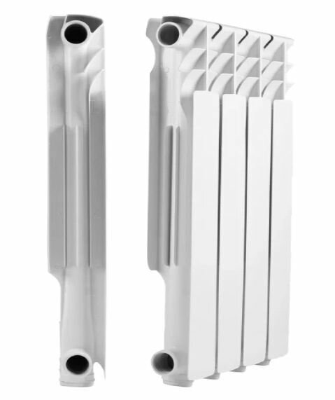 Радиатор алюминиевый THERMA Q2 500/80 4 секции 524 Вт. Товар уцененный